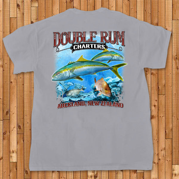Red Tuna Shirt Club | Double Rum Charters - Pocket Tee