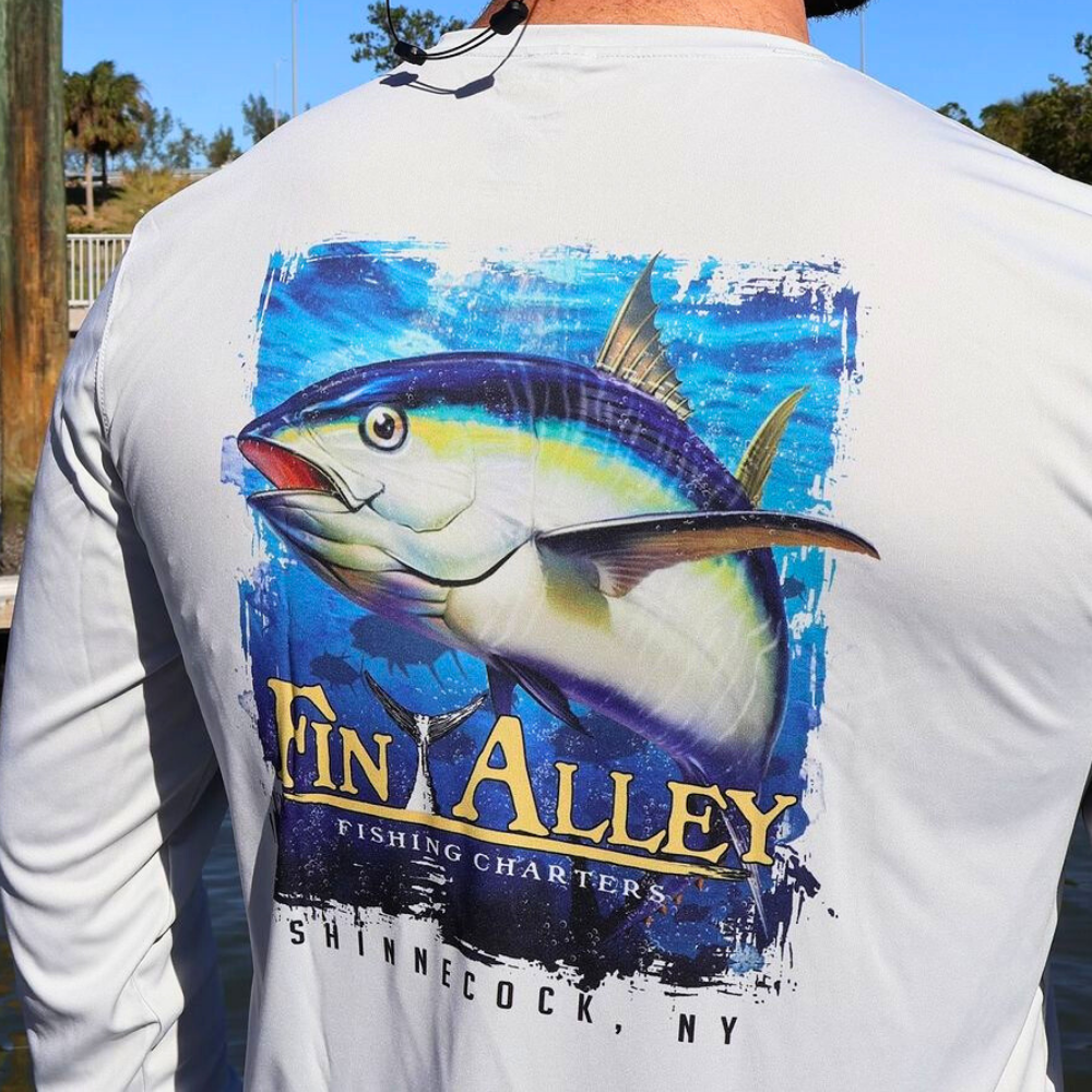 Red Tuna Shirt Company | Fin Alley Fishing Charters - Performance Shirt ...